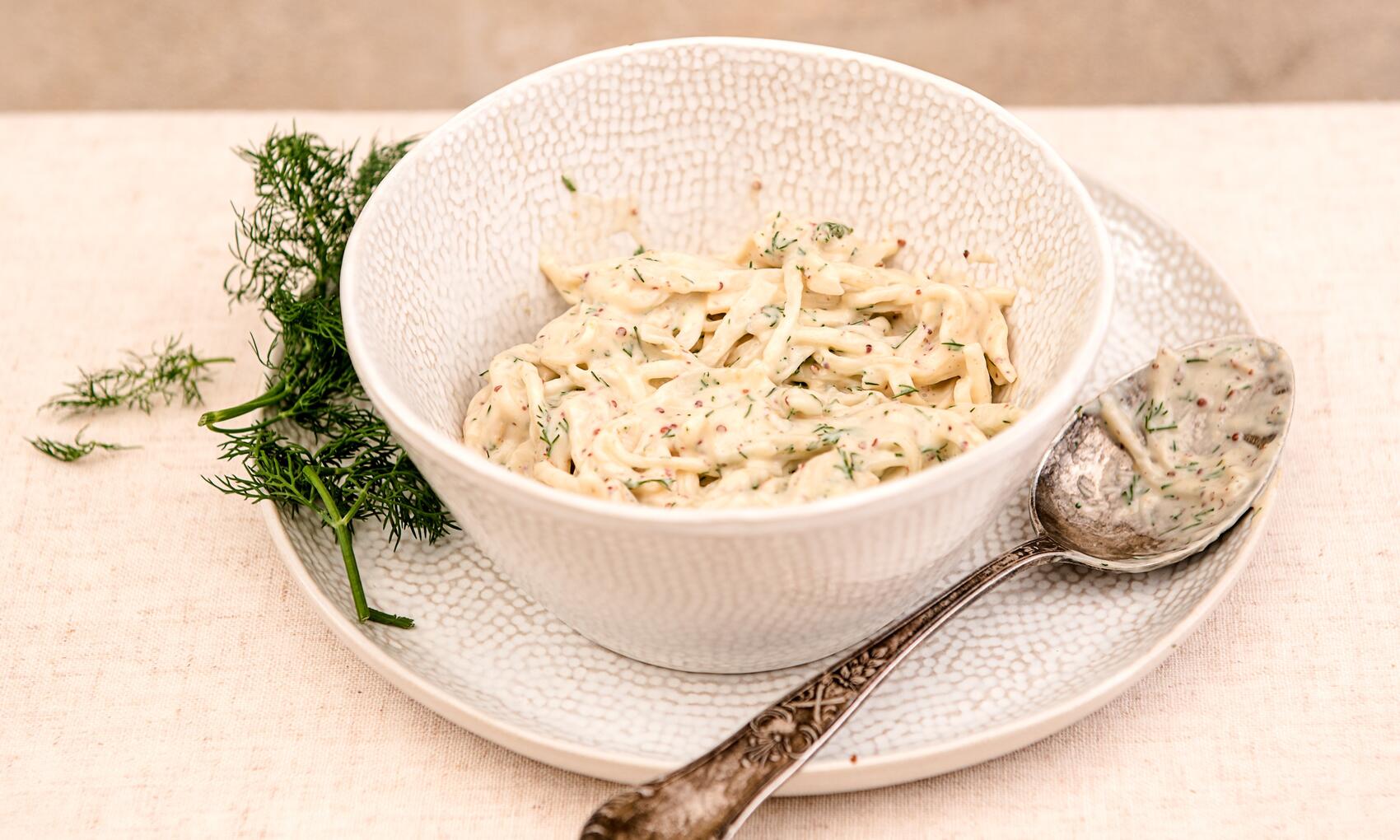 How To Cook Celeriac Remoulade with Charred Lamb Cutlets - Farmison & Co