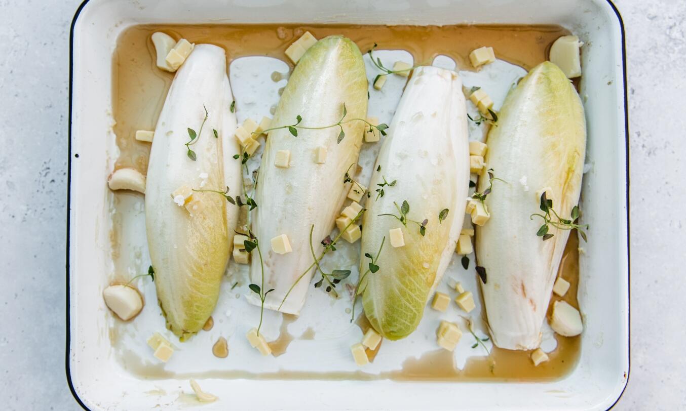 How To Cook Roast Duck Steak with Chicory & Walnut Vinaigrette ...