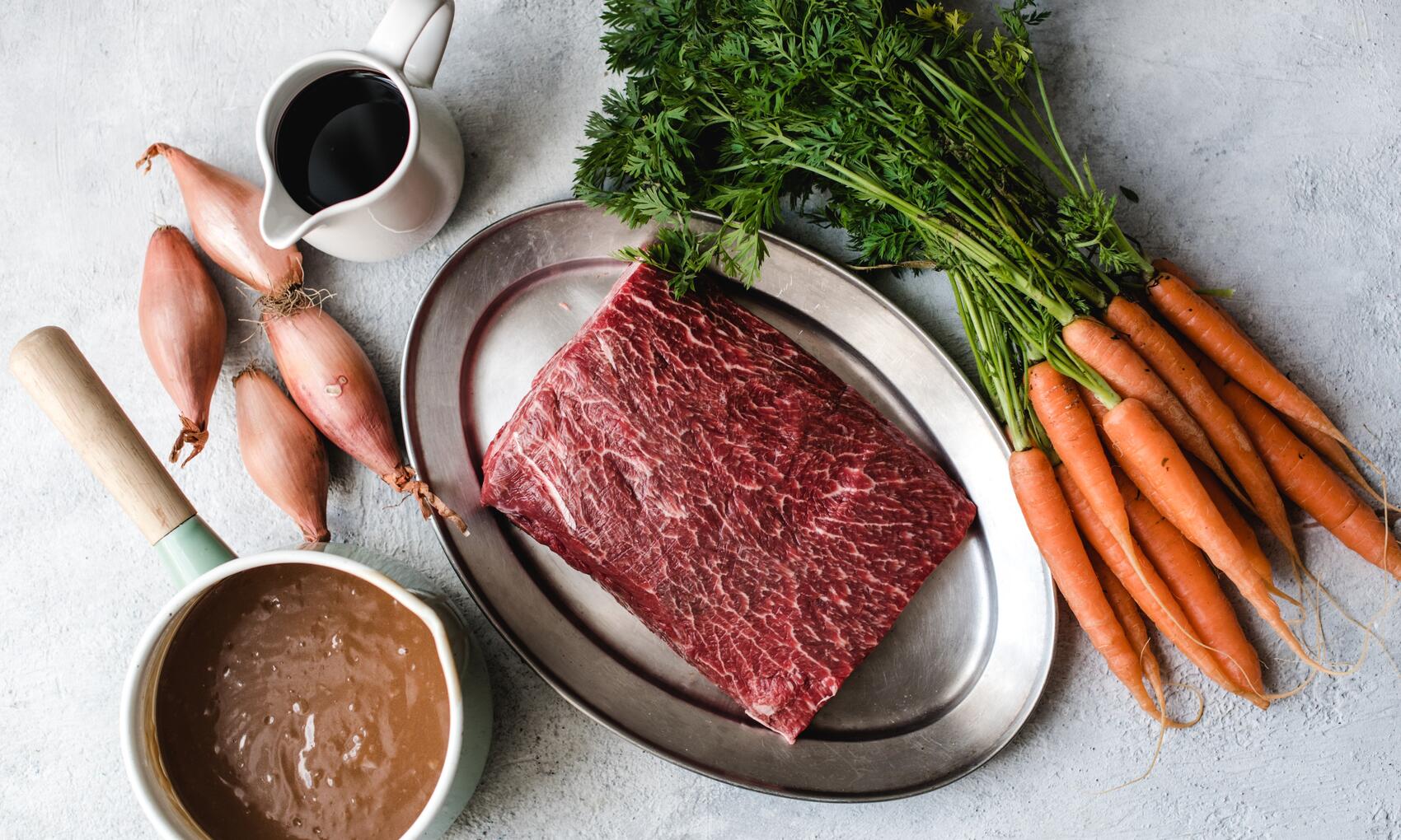 How To Cook Beef Featherblade In Red Wine - Farmison & Co