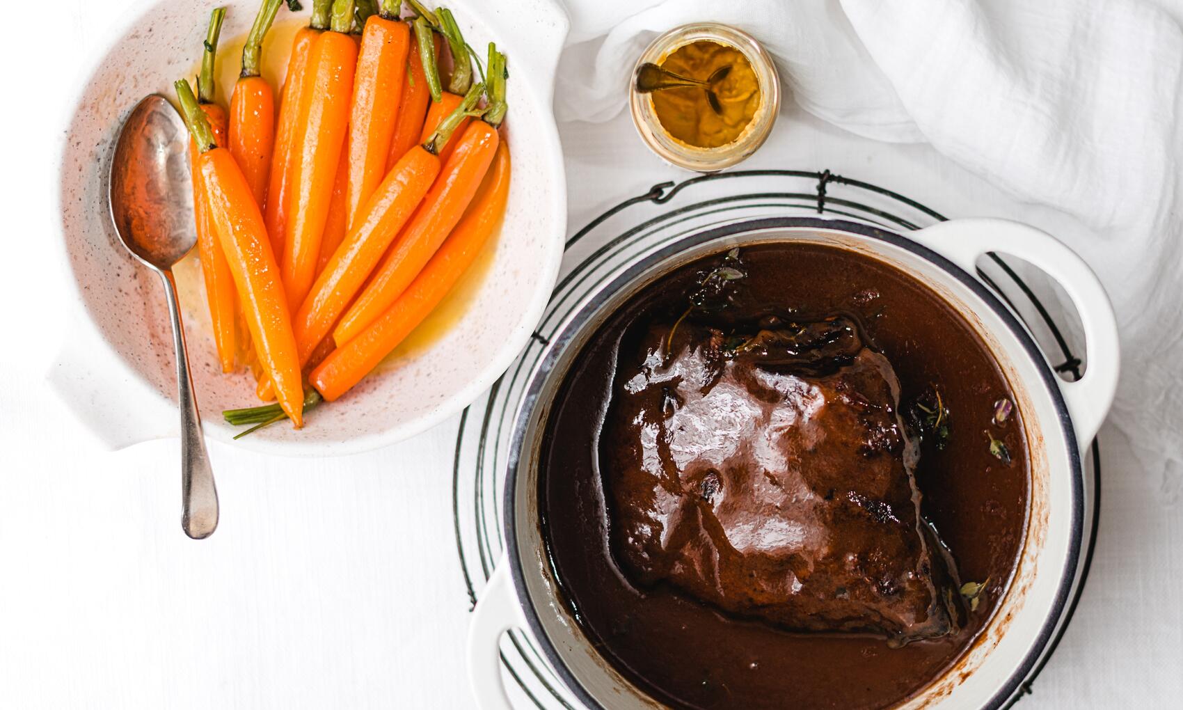 How To Cook Beef Featherblade In Red Wine - Farmison & Co