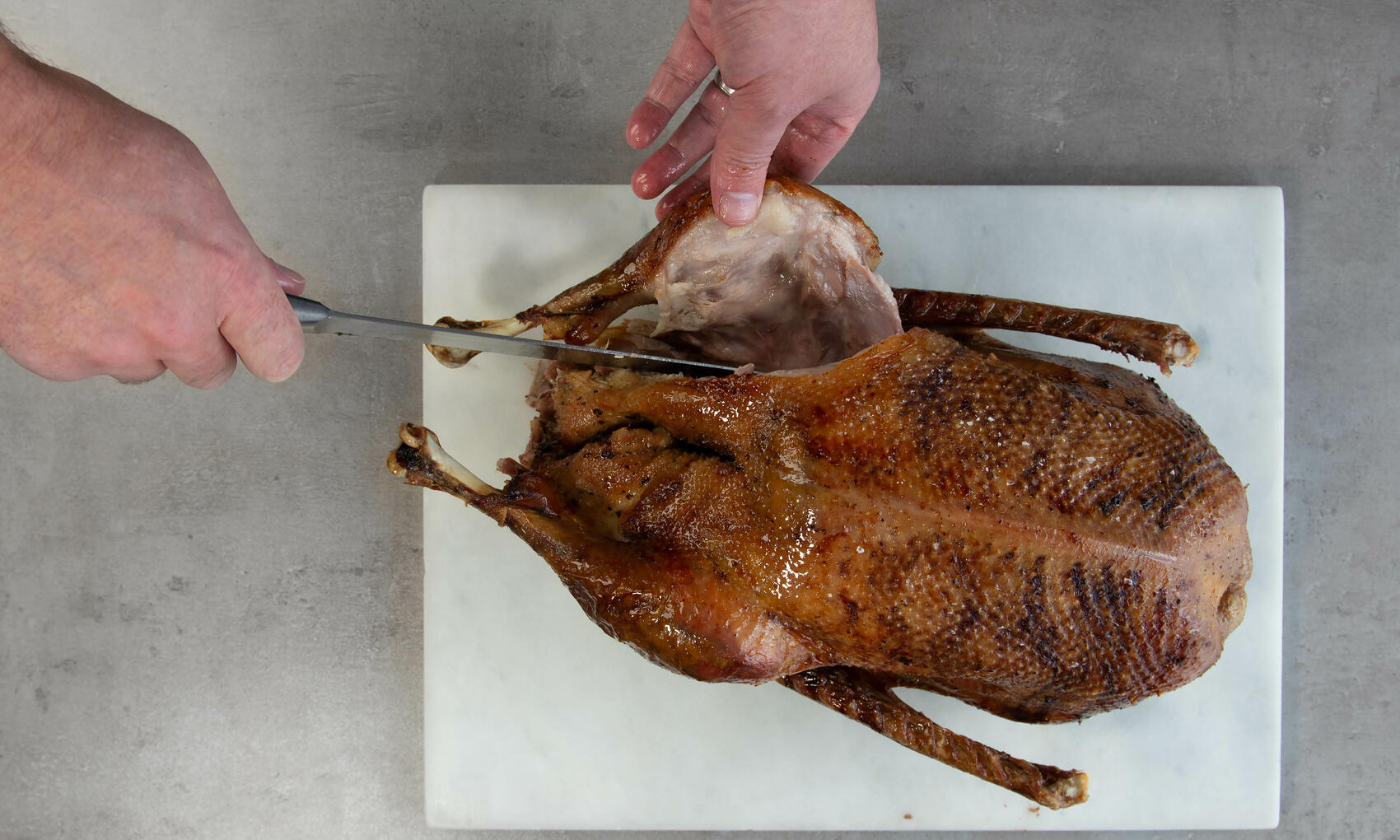 How To Carve A Whole Roast Goose - Farmison & Co
