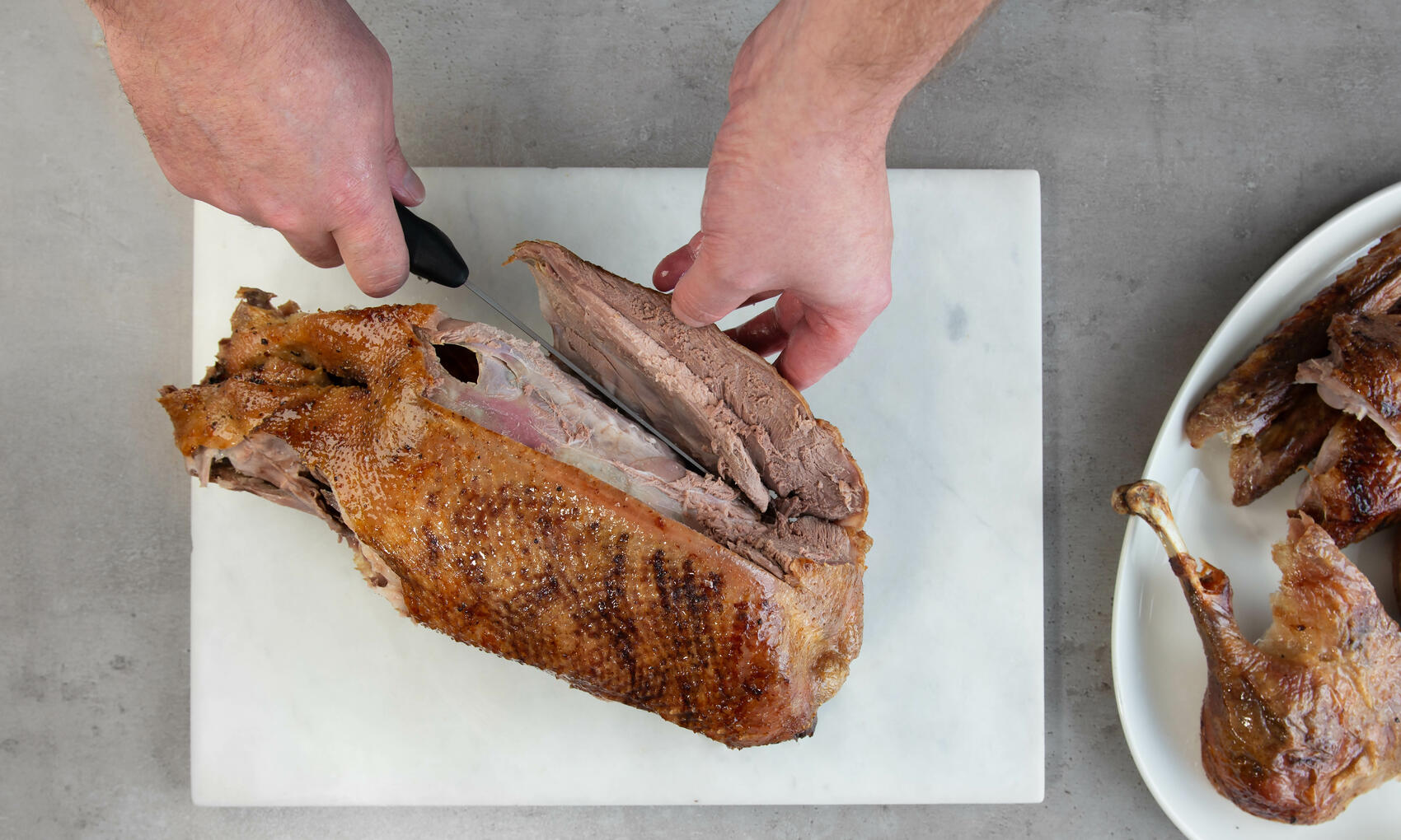 How To Carve A Whole Roast Goose - Farmison & Co