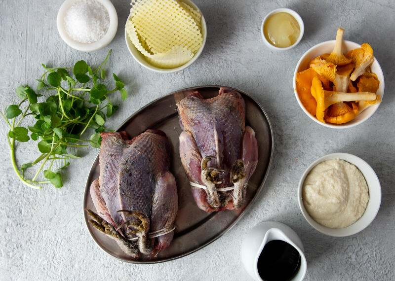 How to Cook Roast Grouse with Wild Mushrooms & Watercress - Farmison & Co