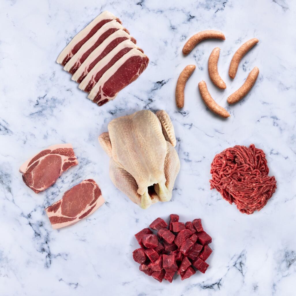 Buy The Essentials Meat Box Online | Grass Fed & Free Range Meat ...