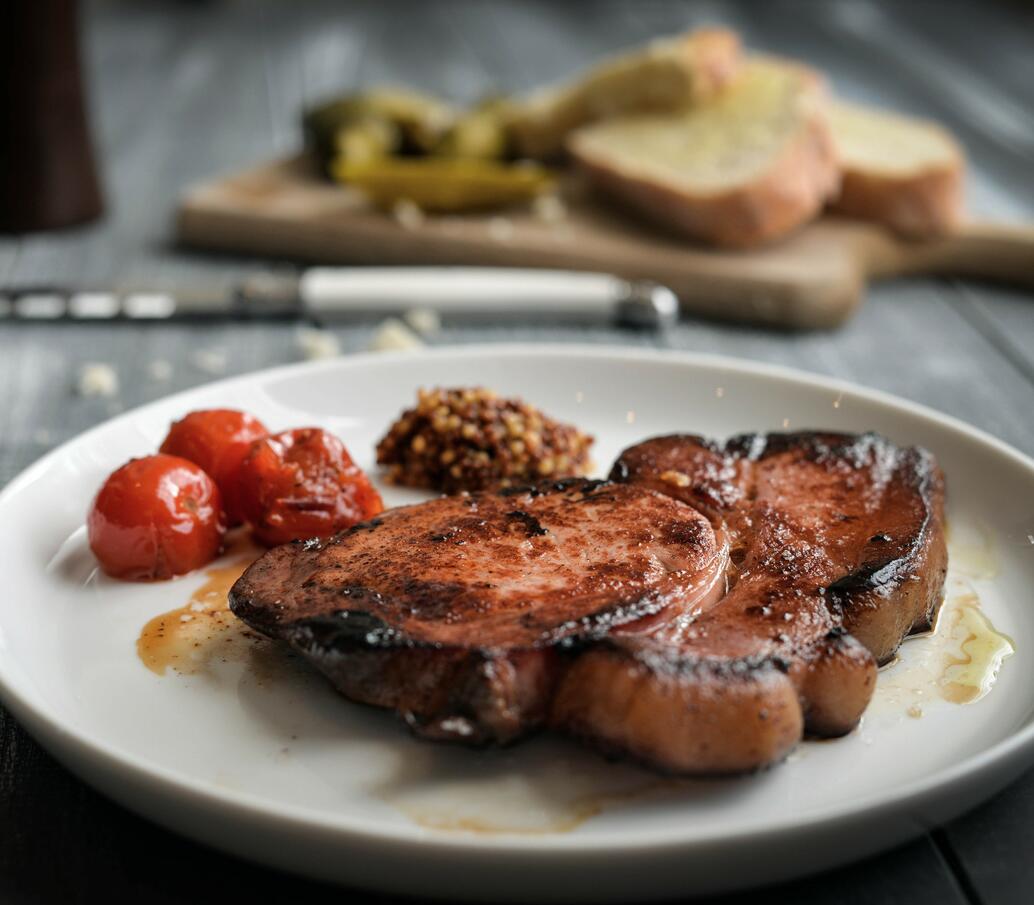 Find Out How To Cook This Ripon Cathedral Black Bacon Steaks Created By ...