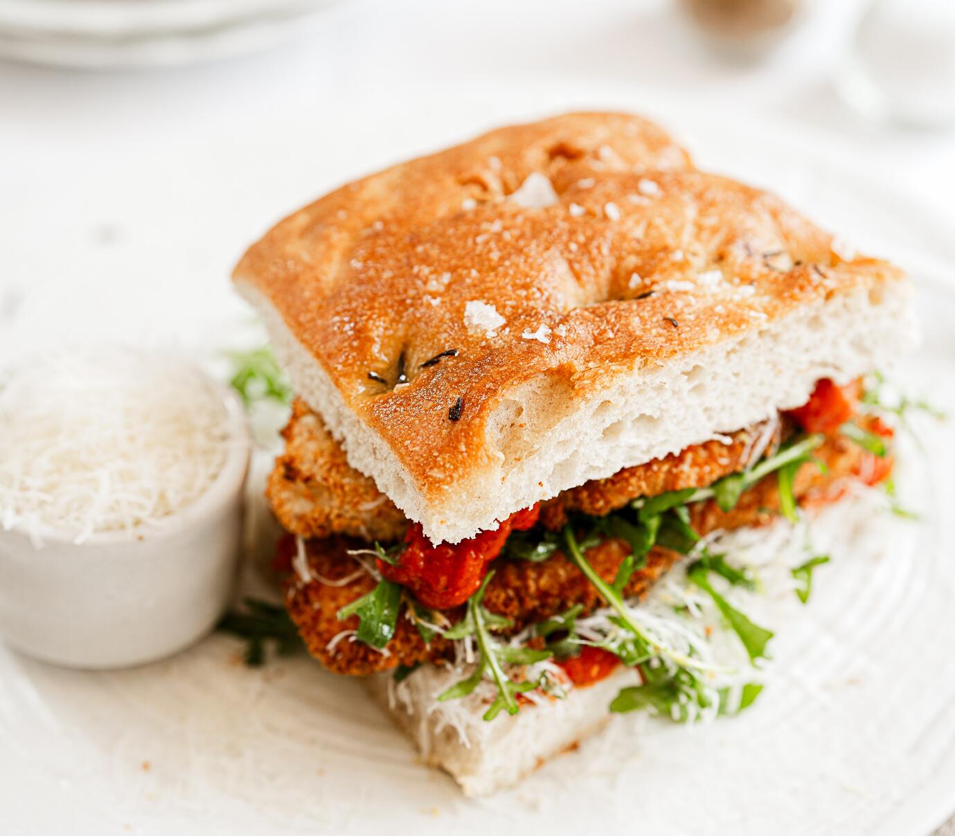 How to Cook Chicken Milanese Sandwich - Farmison & Co