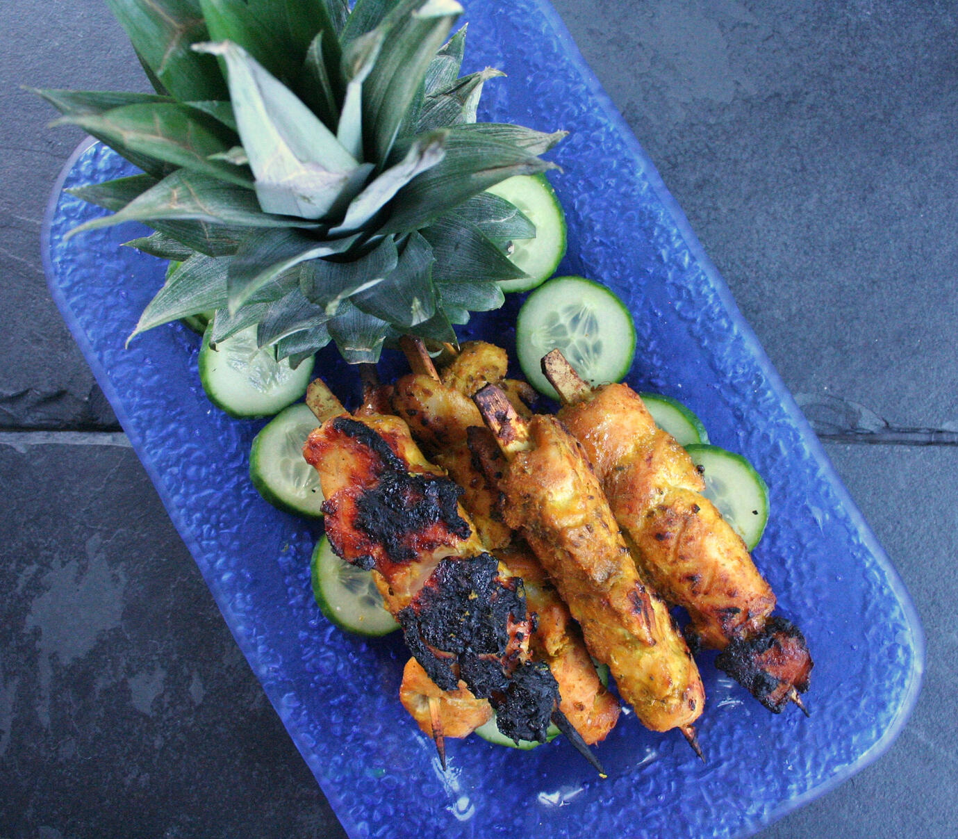 Thai Jungle Chicken Skewers Recipe Online. Thai Style Recipe Made ...