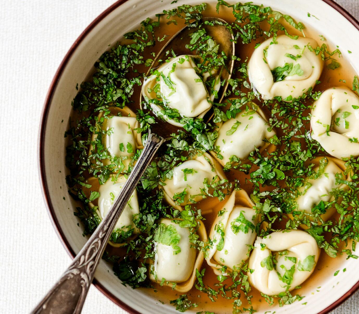 How To Cook Chicken Bone Broth With Tortellini - Farmison & Co