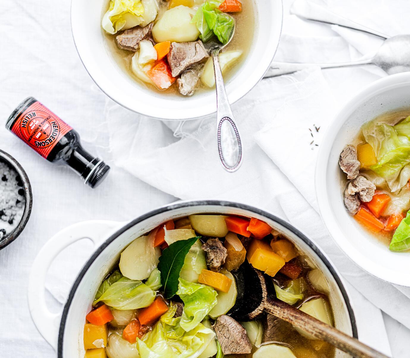 How To Cook Lamb Broth with Aromatic Roots - Farmison & Co