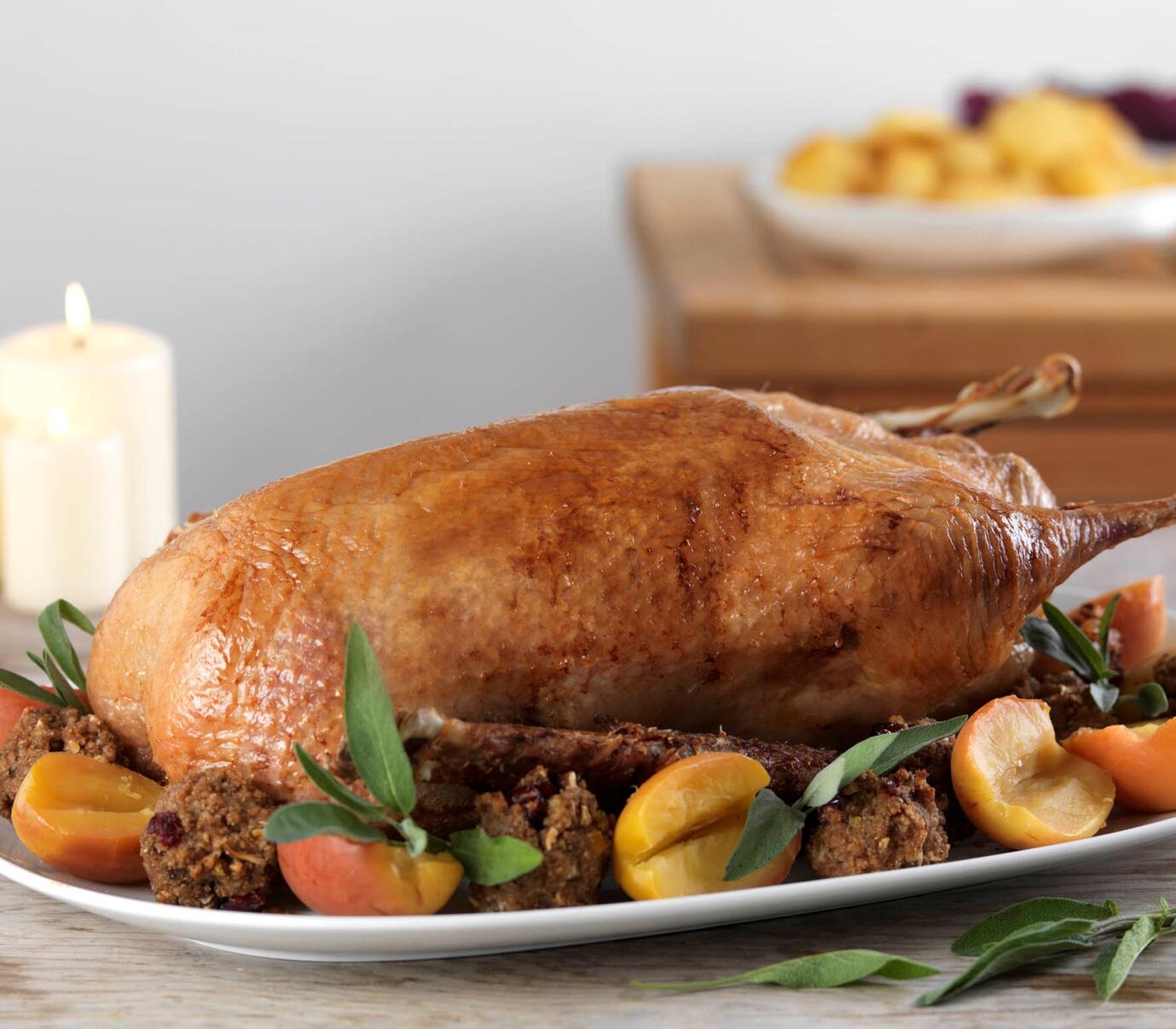 A Perfect Roast Christmas Goose Recipe From Michellin Starred Chef Jeff ...