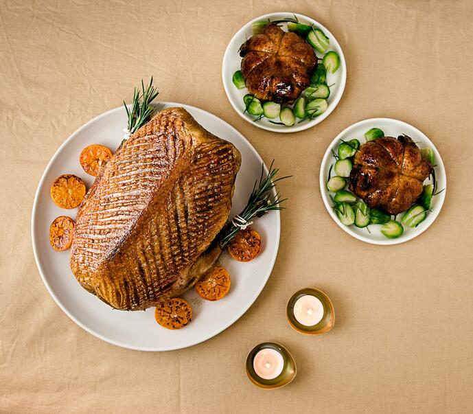 How To Cook Your Goose Crown With Stuffed Ballotine Legs - Farmison & Co