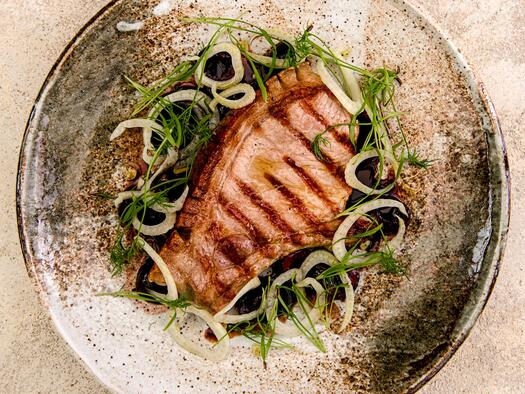 How To Cook Grilled Pork Rib Eye Steaks Recipe | Farmison & Co ...